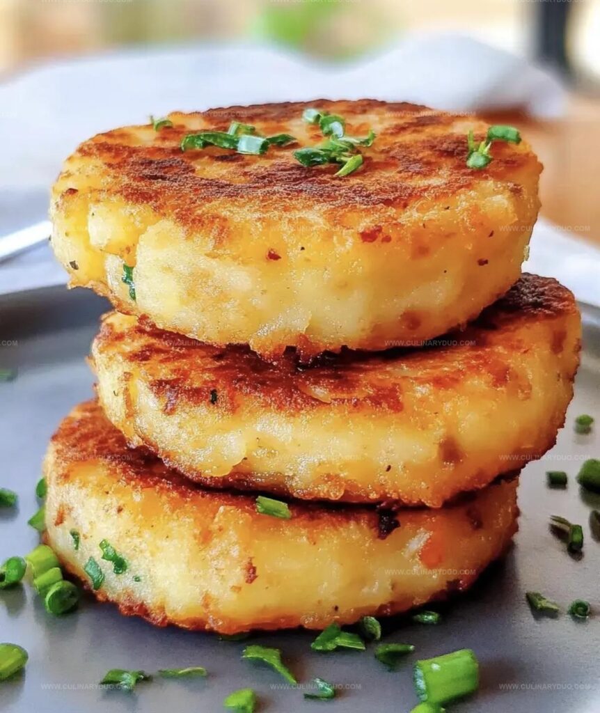 Crispy Potato Patties Recipe: Golden Bites of Homestyle Comfort ...