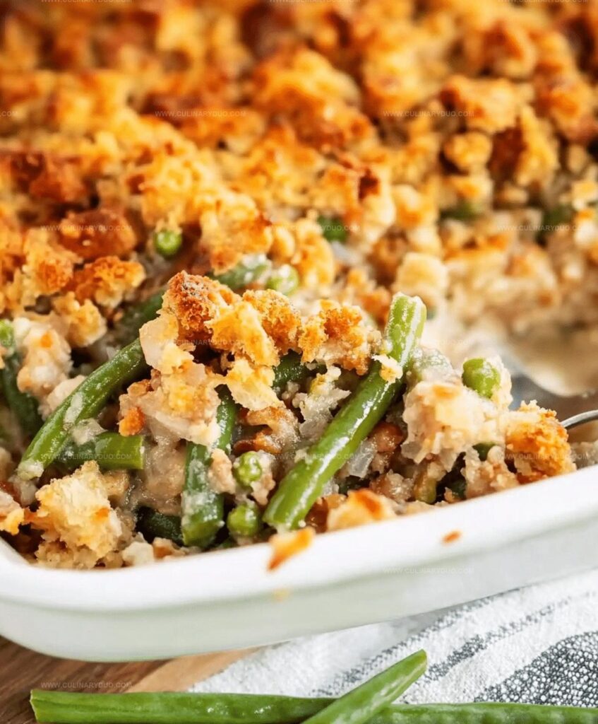 The Coziest Green Bean Stuffing Casserole Recipe for Your Table ...