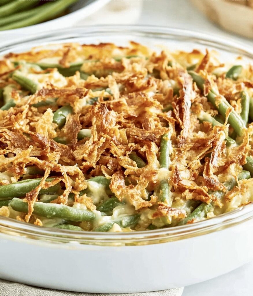 Loaded Green Bean Casserole