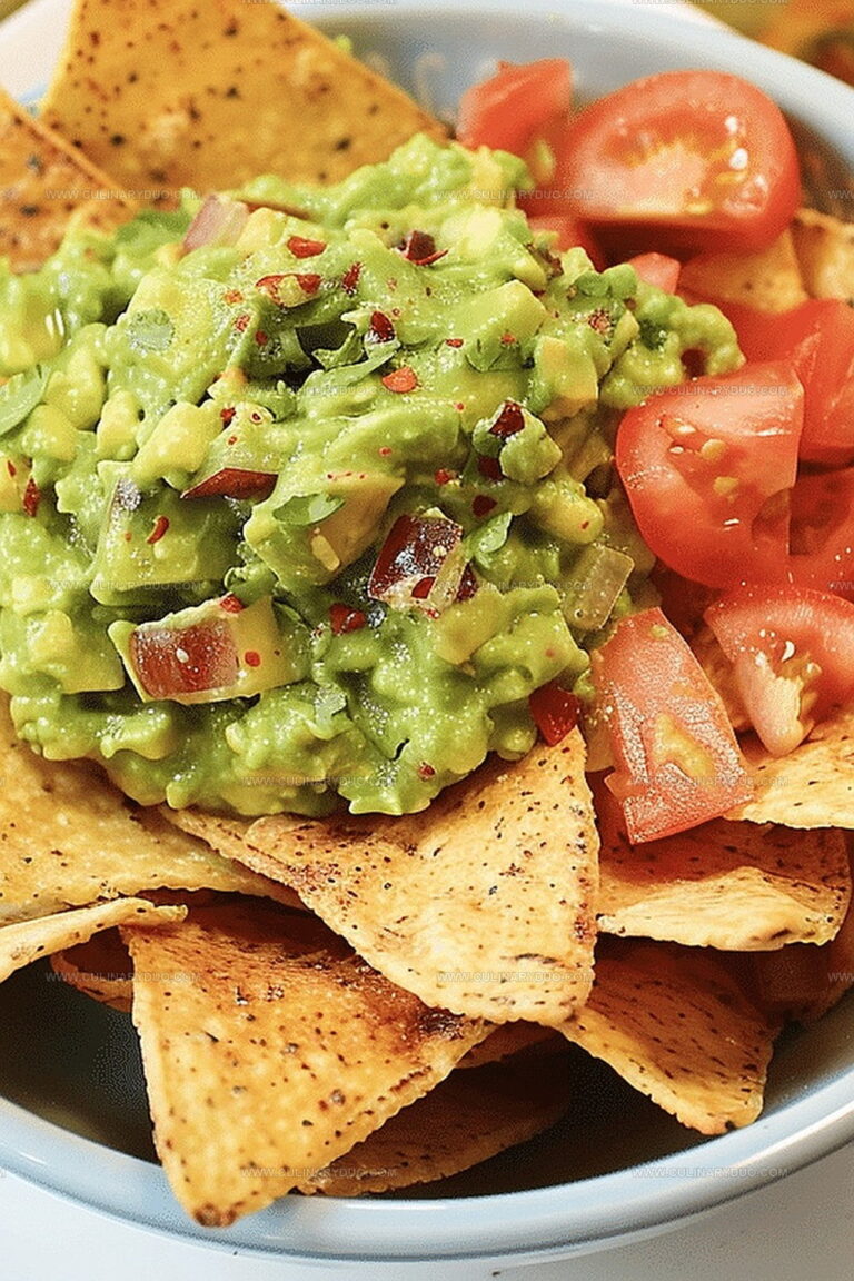 The Best Homemade Guacamole and Chips Recipe for Snack Lovers ...